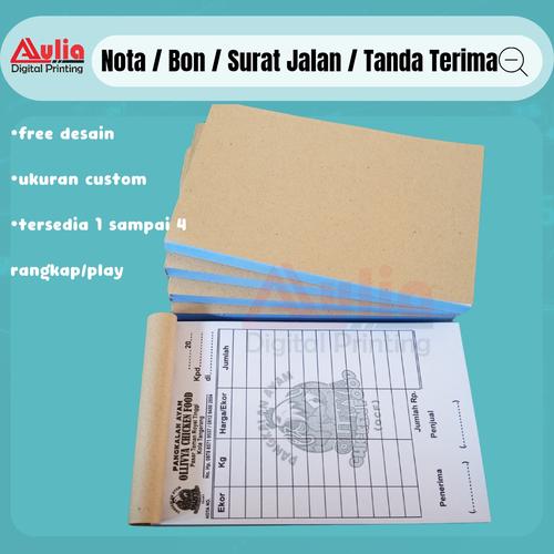 Jual Nota Custom | Faktur | Surat Jalan | Kwitansi / Kuitansi | Tanda ...