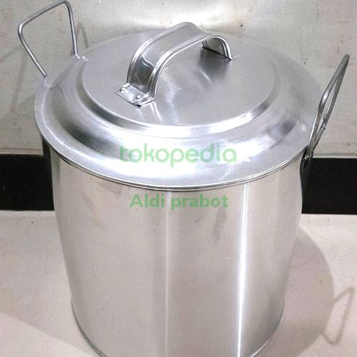 Jual panci tinggi 28 cm alumunium/panci kuah/panci soto/panci bubur ...
