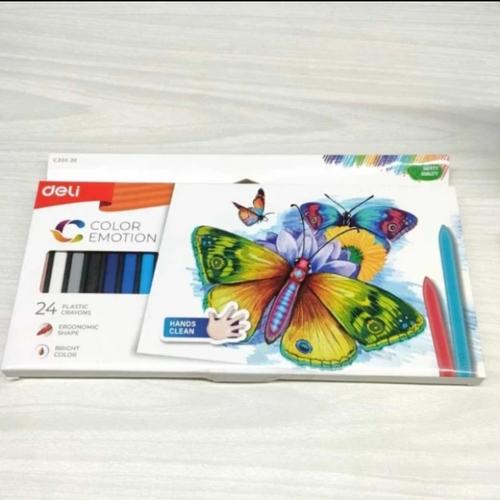 Jual crayon plastik 24 warna Deli C-200-20 - Jakarta Barat - indo ...