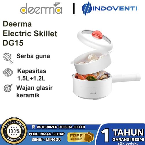 Promo Deerma Dg15 Elektrik Frying Pan Alat Masak Panci Listrik ...