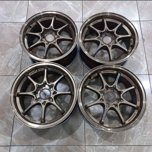Jual Velg Mobil Bekas Racing Ce28 Ring 15 Lebar 7 Et42 Pcd 8x100/114.3 Bronze - Kota Depok ...