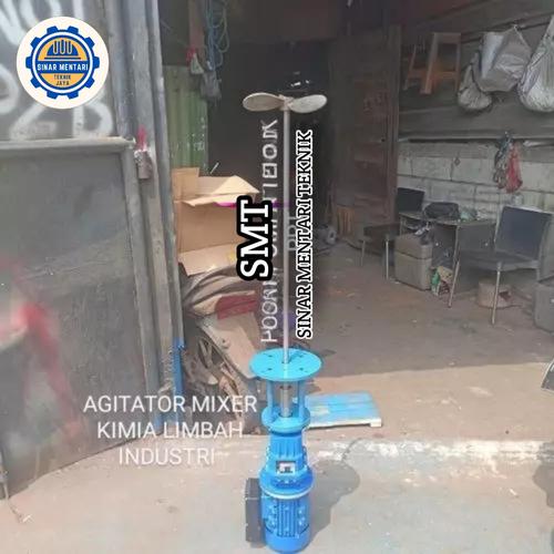 Jual AGITATOR MIXER MOTOR YUEMA 0.75KW 1HP 4POLE 3PHASE 200RPM GEAR BOX ...