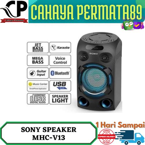 Promo SONY MHC-V13 SPEAKER KARAOKE PARTY PORTABLE CD USB BLUETOOTH MHCV13 Cicil 0% 3x - Jakarta ...