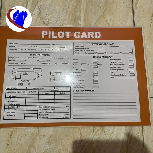 Jual Safety Poster Pilot Card impa 331511 - Kab. Bekasi - Berkat ...