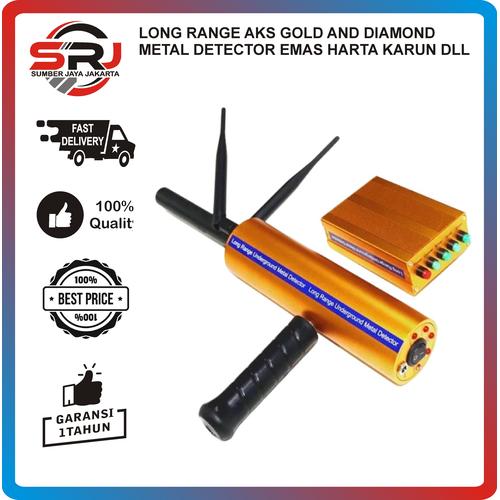 Jual Long Range AKS Gold And Diamond Metal Detector emas harta karun ...