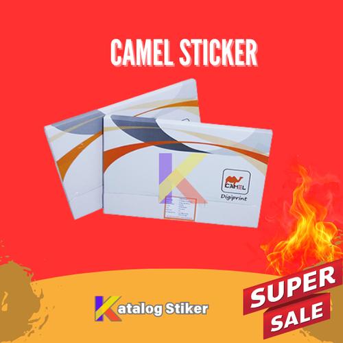 Promo Sticker Vinyl Stiker CAMEL Laser A3+ Kertas Sticker Label Kemasan ...