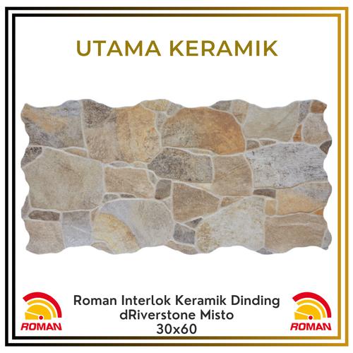 Jual Keramik roman interlok driverstone misto 30x60 kw 1 - keramik ...