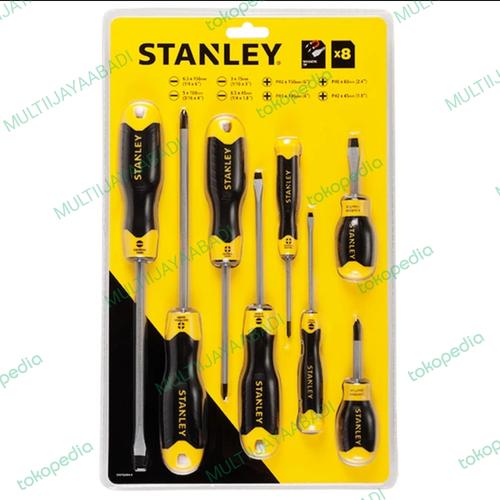 Jual OBENG STANLEY STMT66673 CUSHION GRIP SCREW DRIVER SET 8PCS - Kab ...