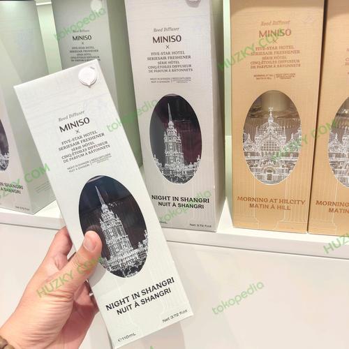 Jual MINISO Reed Diffuser FIVE STAR Hotel Series Air Freshener (110ml ...