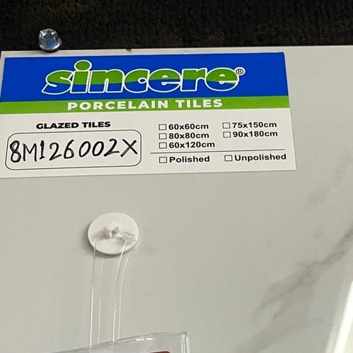 Jual Sincere Granite Lantai/Dinding 8M126002X Glazed 60x120 Cm Putih ...
