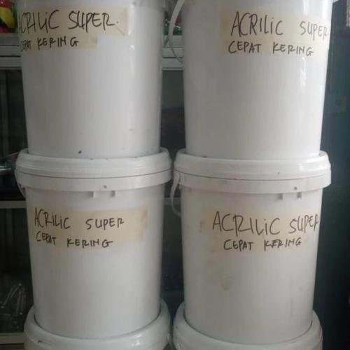 Jual Lem Acrylic Super Bening Cepat Kering@20Kg@Bahan Dasar Cat Dan ...