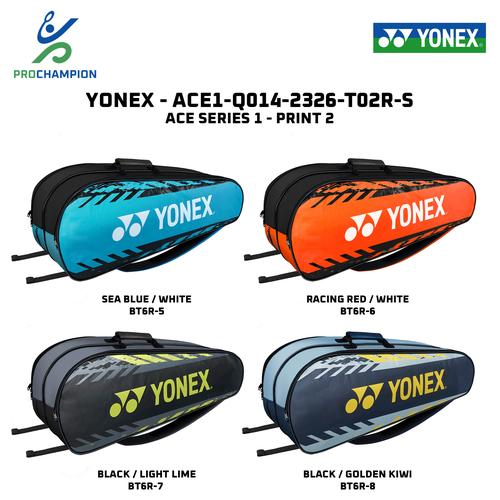 Promo New ! Tas Raket Badminton Yonex BT6 Ace 1 2326 R T02R Q014 BT6 ...