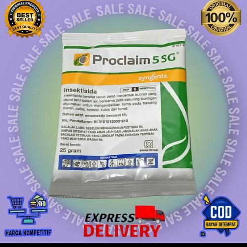 Jual Insektisida Proclaim 5 SG Syngenta Kemasan 25 gram - Kab ...