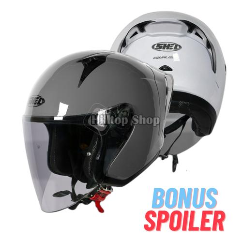 Jual Helm SHEL Equalizer Solid Half Face Helmet - Kota Semarang ...