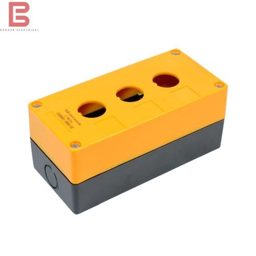 Promo Control / Kontrol Box Panel Kendali 3 lubang TAB - Kuning ...