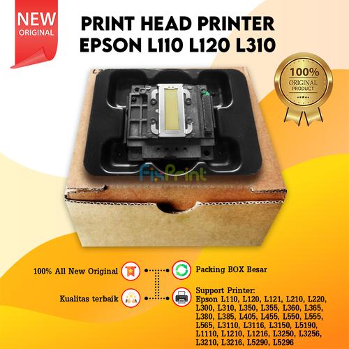 Jual Print Head Printer Epson L110 L120 L121 L210 L220 L300 L310 L350 ...