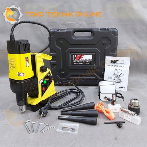 Jual Mesin bor Magnet Jetbroach WFMG35C Set Dengan Koper - 2IN1 ...