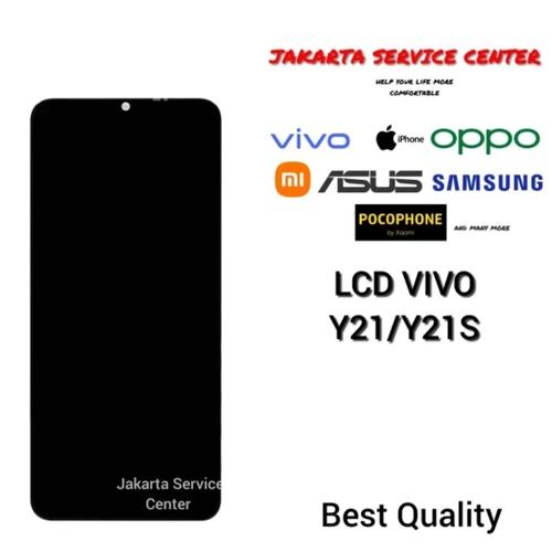 Jual VIVO Y21/Y21S LCD FULL TOUCHSCREEN HITAM - Kota Bandung ...
