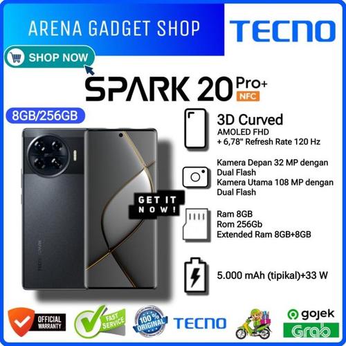 Jual Tecno Spark 20 Pro + Ram 8256Gb Garansi Resmi Tecno Spark 20 Pro ...