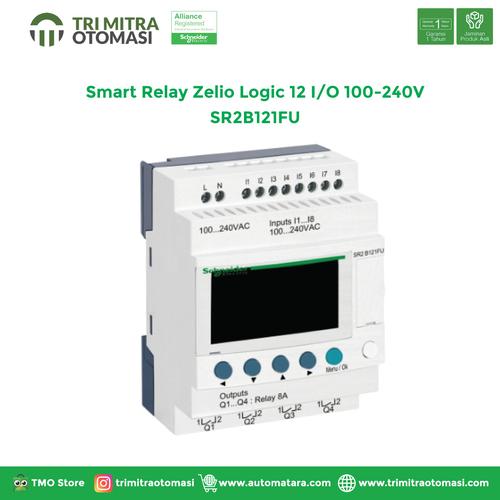 Promo Schneider Smart Relay Zelio Logic 12 I/O 100-240V - SR2B121FU ...