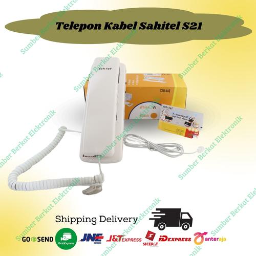 Jual Telepon Kabel Sahitel S21 Telpon Rumah Kantor Kabel Sahitel ...