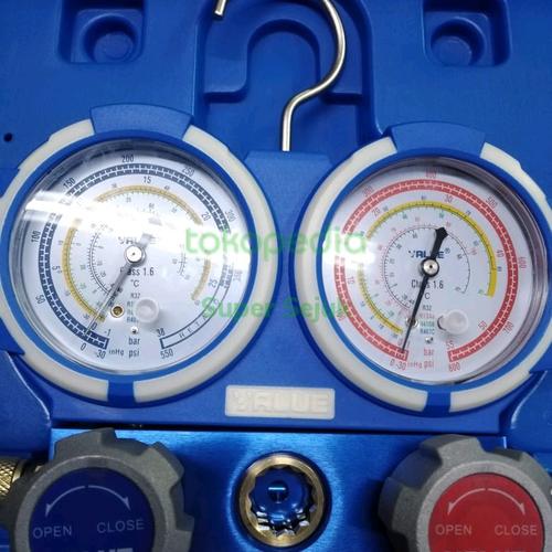 Jual VALUE Manifold R32/ R410a - Jakarta Pusat - Super Sejuk | Tokopedia