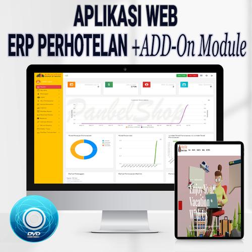 Promo Source Code Aplikasi Web ERP Hotel +Add-On Module - ERP Perhotelan, Std +Admin - Kota ...