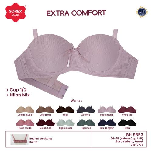 Promo Sorex Bra Ada Kawat Extra Comfort Busa Pori Cup A-B Kait 2 BH ...