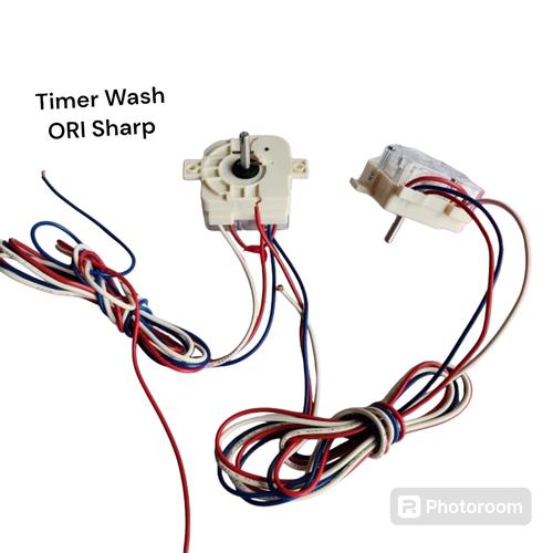Jual timer wash mesin cuci sharp original bagian pengilas pencuci baju ...
