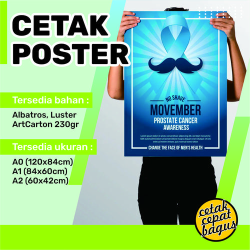 Jual Poster A2 A1 A0 Bahan Albatros Luster Art Carton 230 Doff