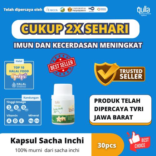 Jual suplemen omega 3 sacha inchi oil kapsul 30pcs - Quilla Indonesia ...