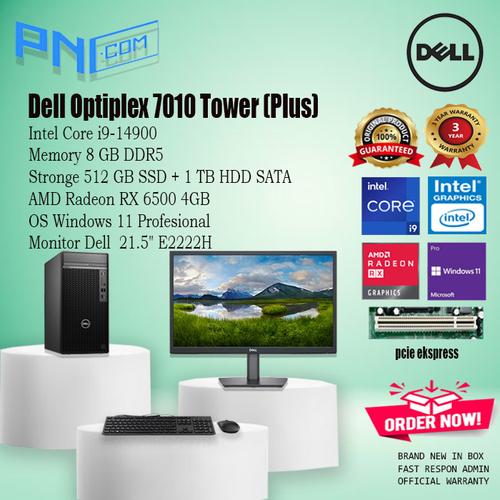 Jual Dell Optiplex 7010 MT Tower Plus i9-14900 8GB 512GB SSD + 1 TB HDD ...