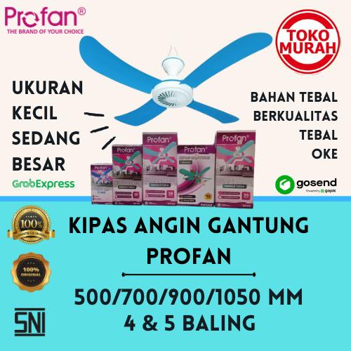 Jual Kipas Angin Gantung Plastik/Plastic Ceiling Fan PROFAN Ukuran ...