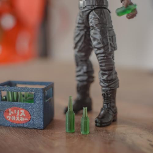 Jual botol beer bottle kitbash 1/12 shf figma marvel legends - besar ...