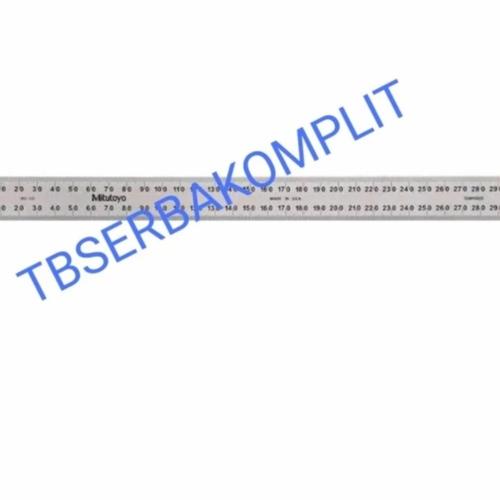 Jual Mitutoyo 182-131 Penggaris 30cm Stainless Steel Wide Ridgid Ruler ...