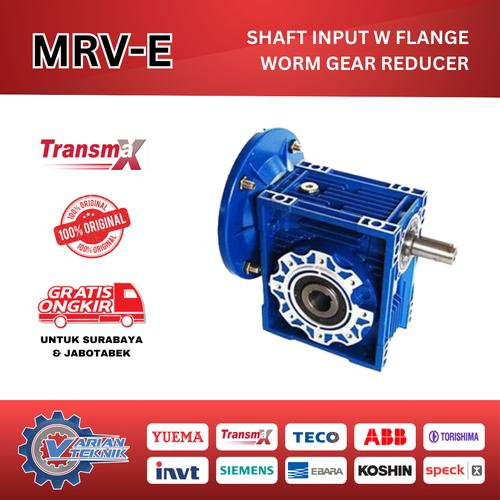 Jual Gear Box NMRV-E 063 Ratio 7,5 - 100 Transmax / Worm Gear MRV-E 063 ...