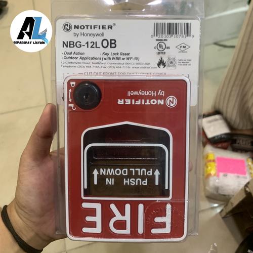 Jual NOTIFIER NBG-12L OB Adressable Manual Pull Station NBG-12L ...
