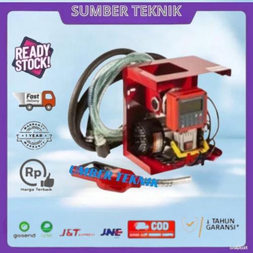 Jual FLOWMETER SOLAR DIGITAL POMPA TRANSFER BBM POMPA OLI ELEKTRIK AC ...