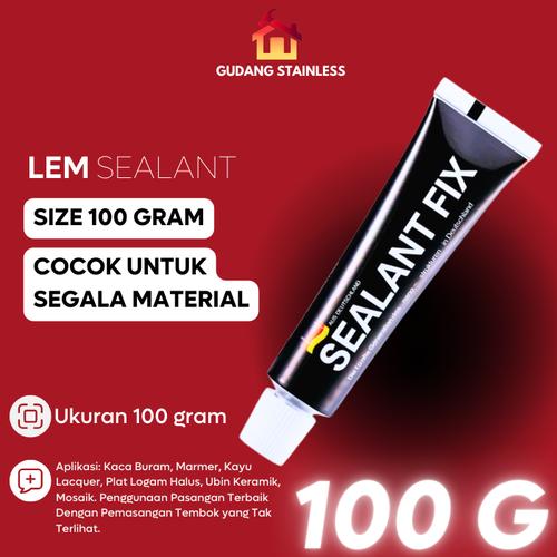 Jual Lem Serbaguna Sealant 100 gram | Lem Stainless | Lem Keramik ...