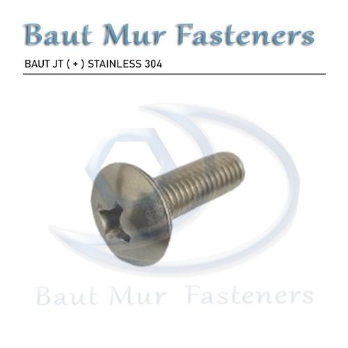 Jual Baut JT Stainless 304 M5 X 15mm KEPALA OBENG - Jakarta Pusat ...