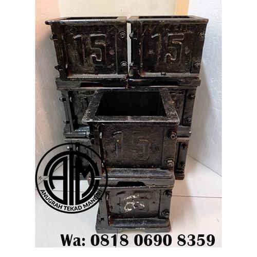 Jual Kubus Beton 15x15x15 cm Bahan Besi Coran - Jakarta Barat - Anugrah ...