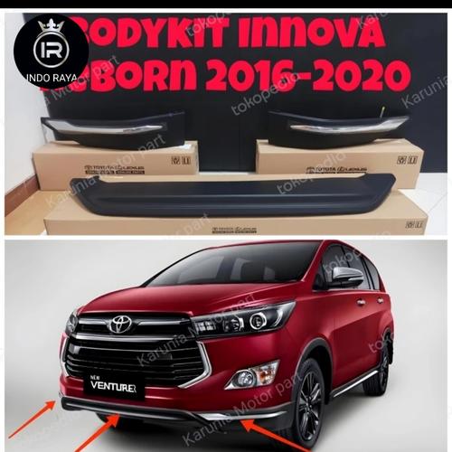 Jual BODYKIT BODY KIT BEMPER DEPAN INNOVA REBORN VENTURER 2016-2020 ...
