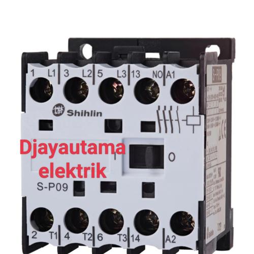 Jual Kontaktor Mini / Magnetic Contactor S-P09 20A 2.2kW 3hP 1NO 1NC ...