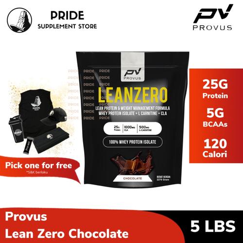 Promo Provus Lean Zero 5 lb Protein Isolate - White Coffee - Kota ...