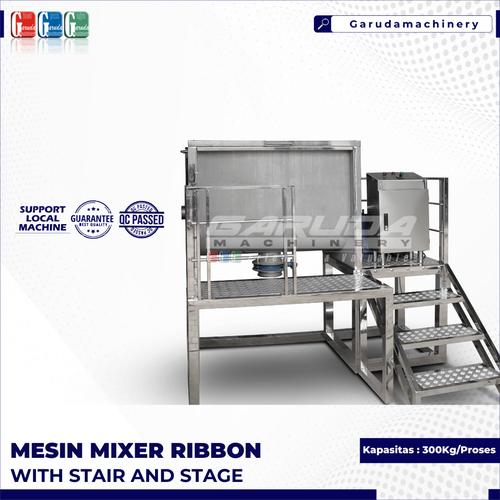 Jual MESIN MIXER RIBBON WITH STAIR AND STAGE 300KG / Proses - Kab ...