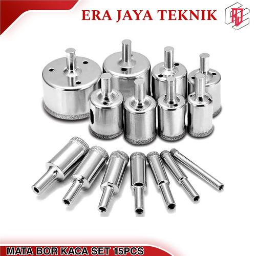 Jual Mata Bor Kaca Glass Keramik Granit IKURA Diamond Hole Cutter Set ...