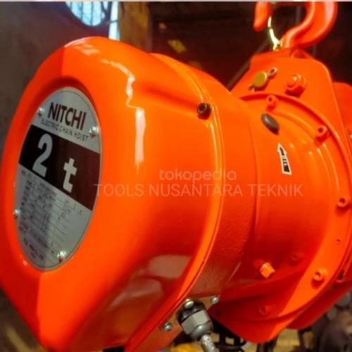 Jual chain hoist electric 2 Ton x 9 meter nitchi japan 380v. - Jakarta ...