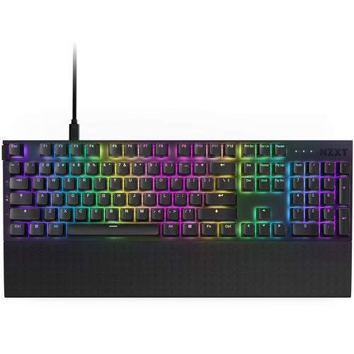 Promo NZXT FUNCTION 2 MATTE BLACK OPTICAL HOME OFFICE GAMING KEYBOARD ...
