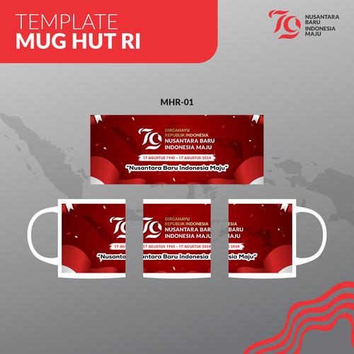 Jual Cetak Mug Standart | Souvenir Custom | HUt RI - Kota Semarang ...