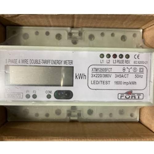 Jual Fort Kwh Meter Digital LCD 1Phase 3Phase Double Tariff / Electronic Energy Meter - 3Phase ...